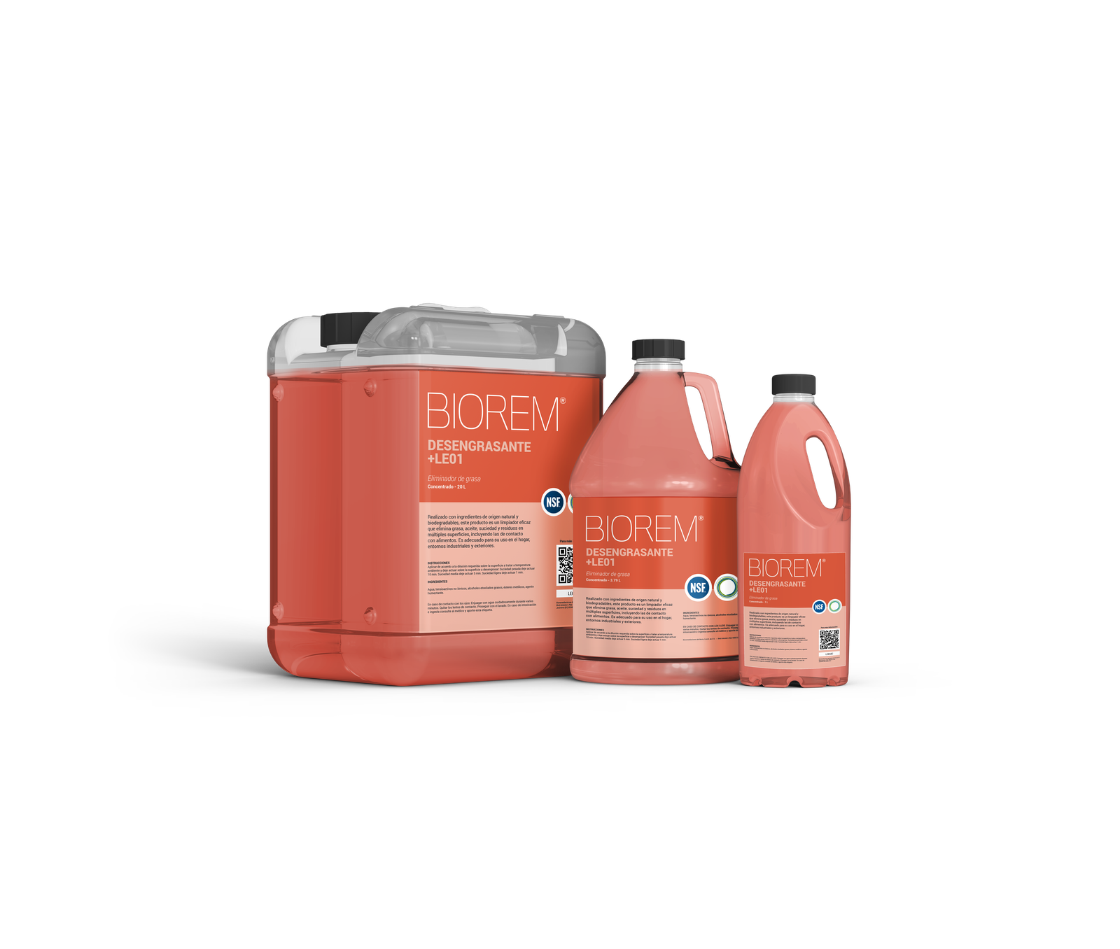 DESENGRASANTE +LE01 - Biorem