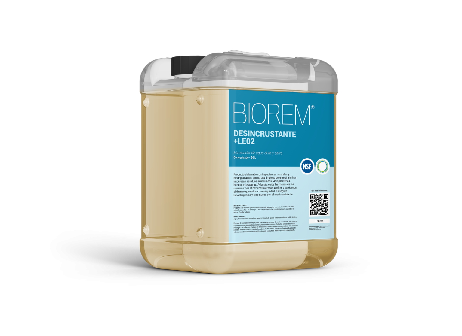 DESINCRUSTANTE +LE02 - Biorem